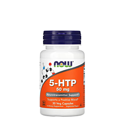 5-HTP 50mg 30 Capsule - NOW Foods